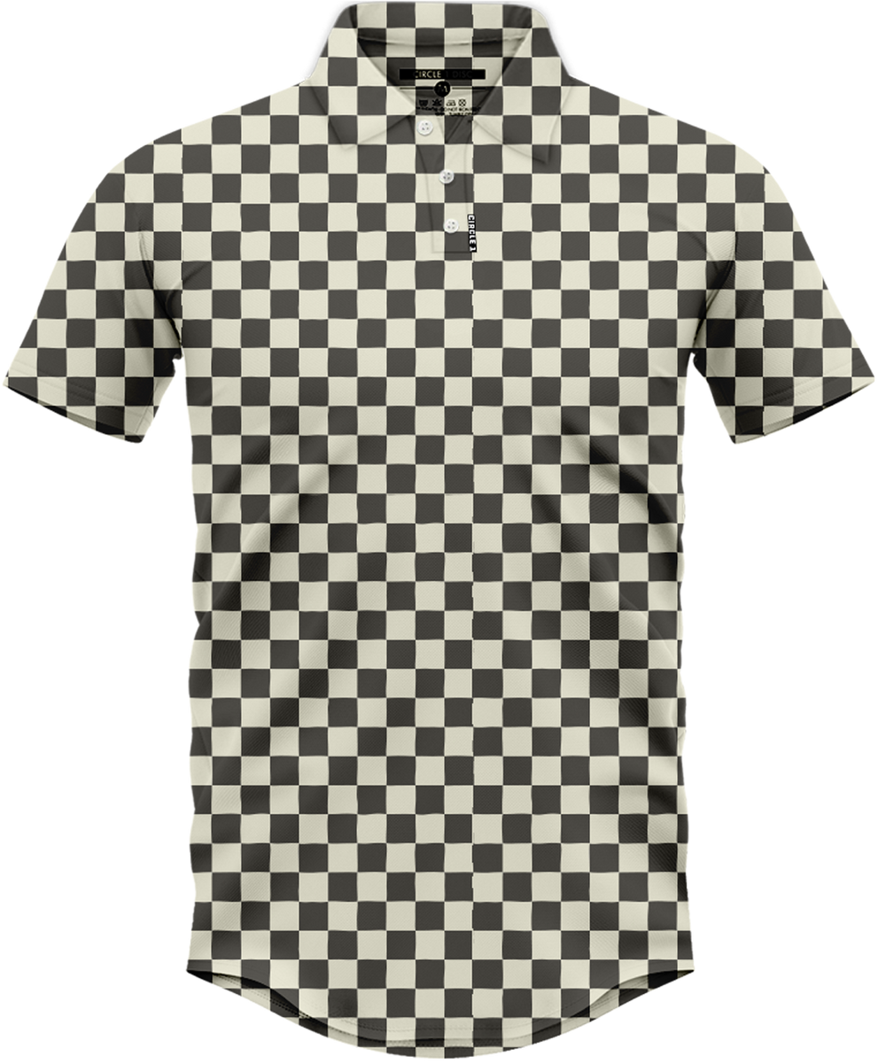 C1 Original Polo V3 - Checkerboard – Circle 1 Disc