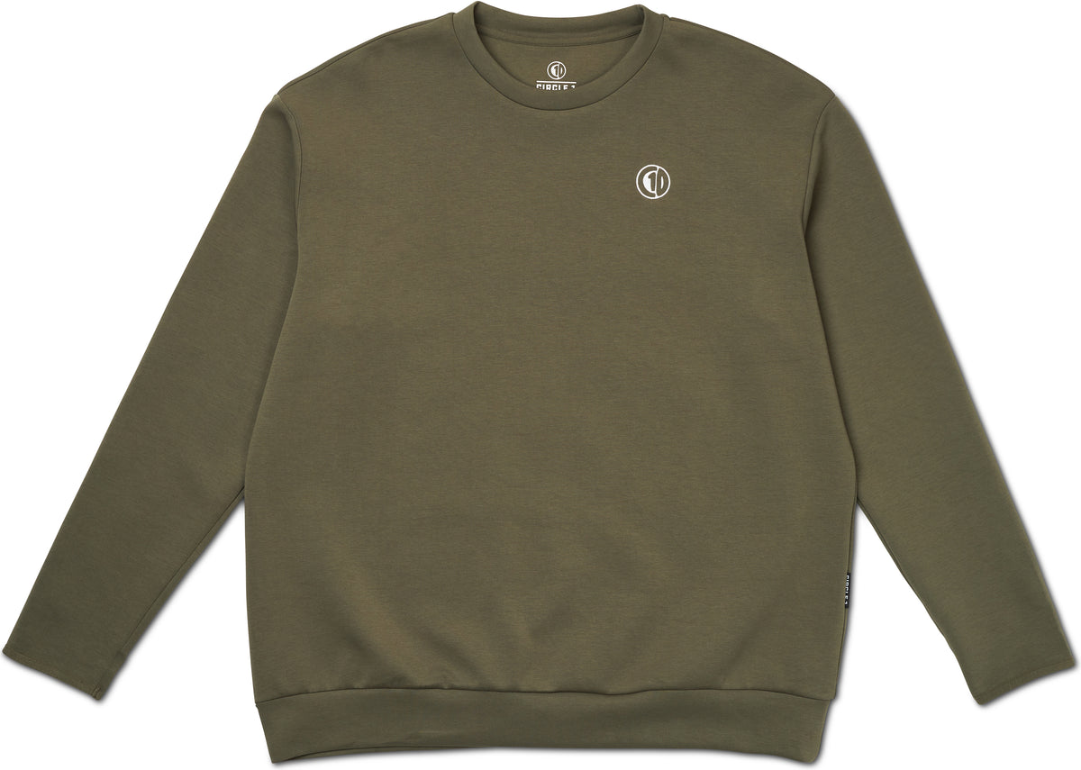 C1 Crew Sweatshirt - Olive – Circle 1 Disc