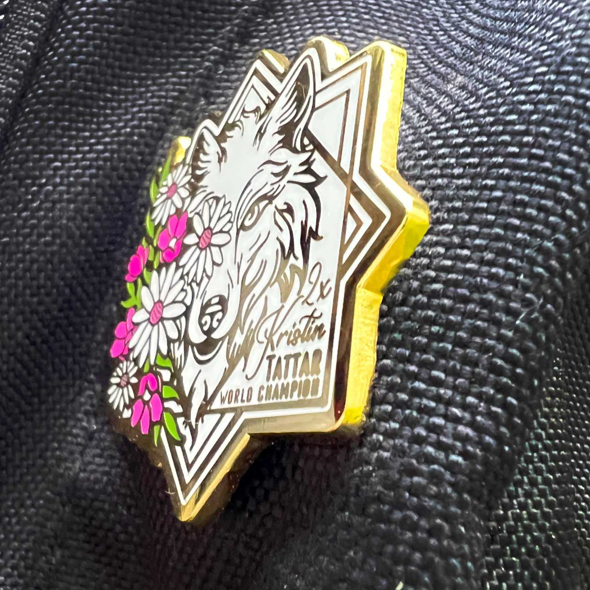 2023 World Champion Kristin Tattar Disc Golf Pin - Numbered Limited Ed ...