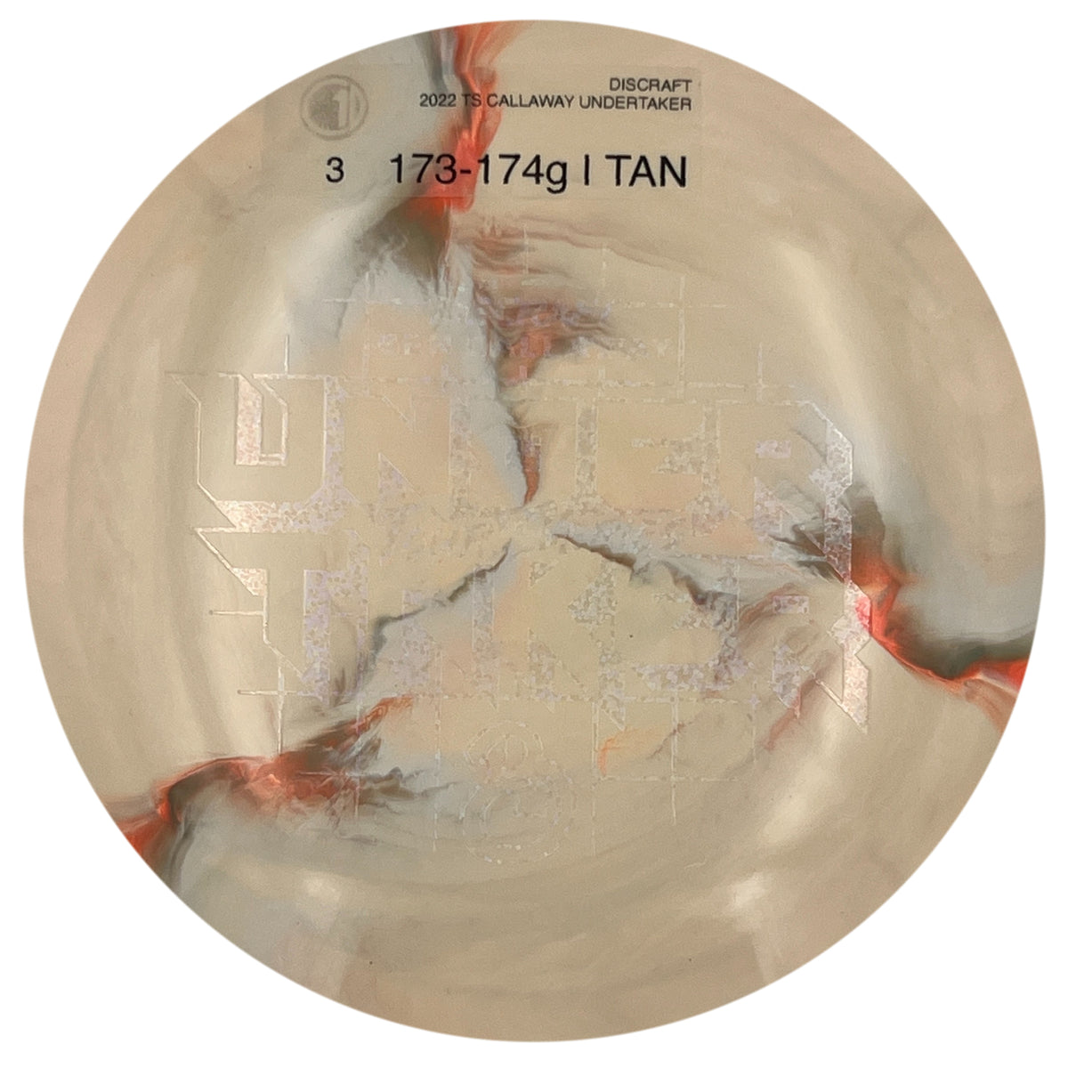 DISCRAFT 2022 BEN CALLAWAY TOUR SERIES UNDERTAKER – Circle 1 Disc